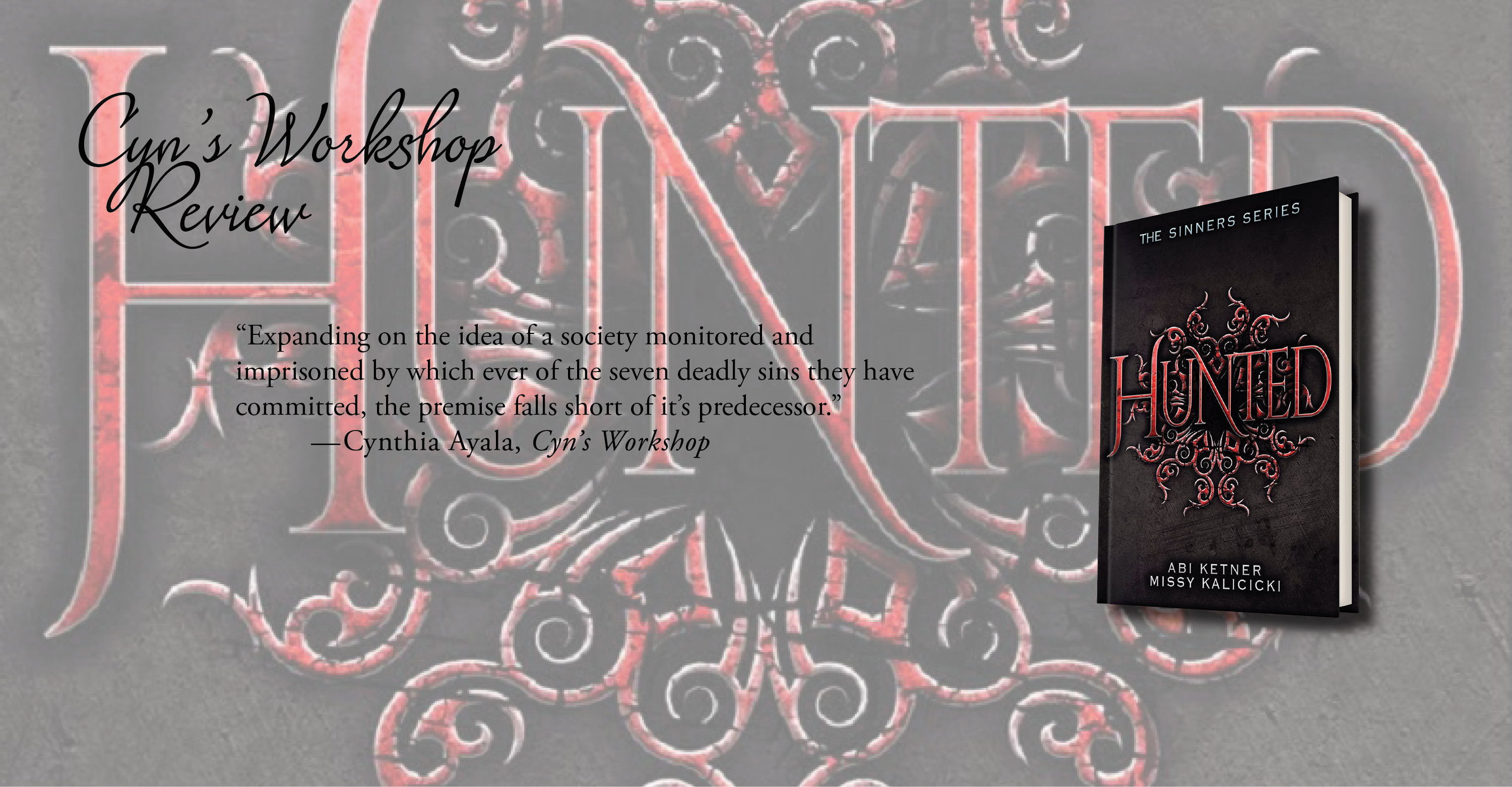 Um….Meh | Review of ‘Hunted’ (Sinners #2) - Cyn's Workshop