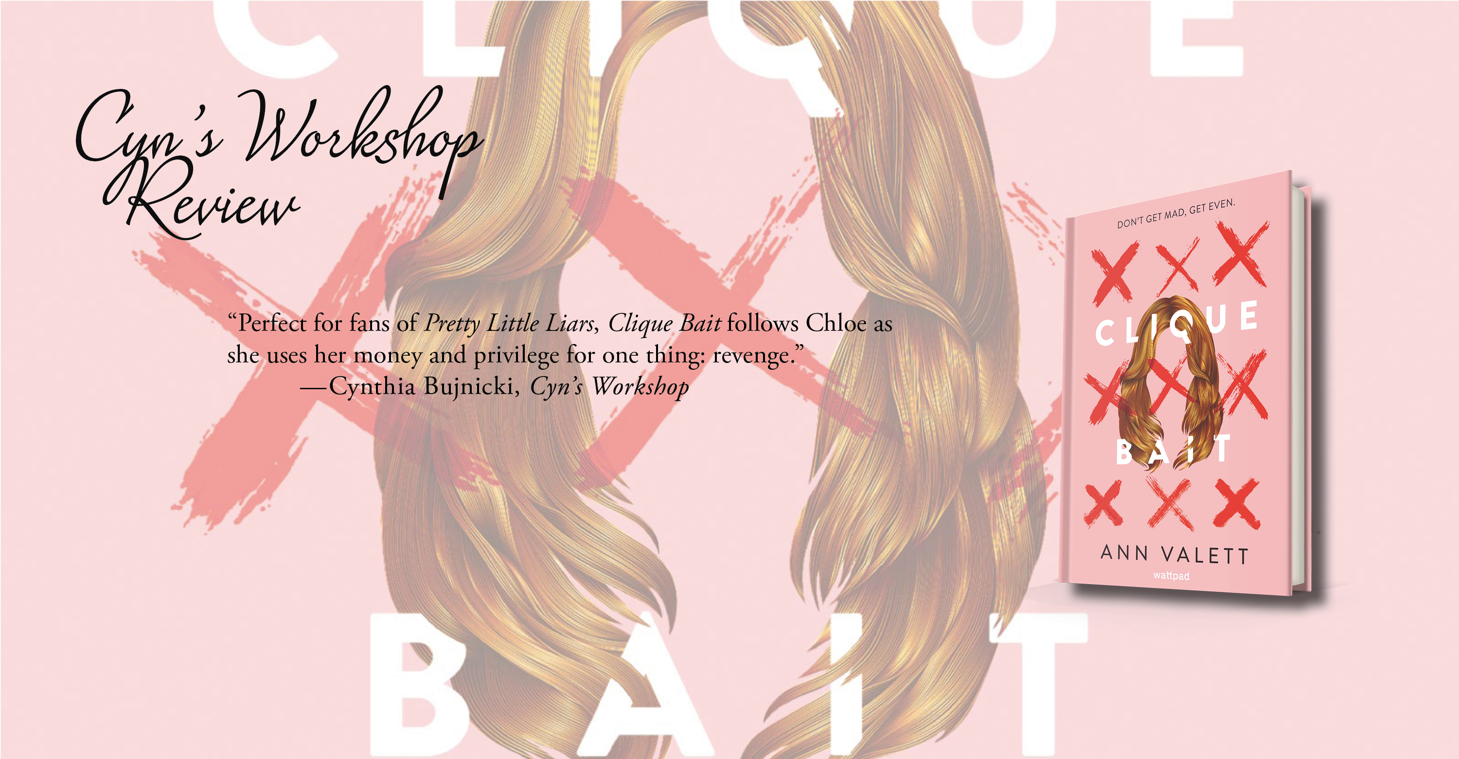 Review of ‘Clique Bait’ by Ann Valett - Cyn's Workshop