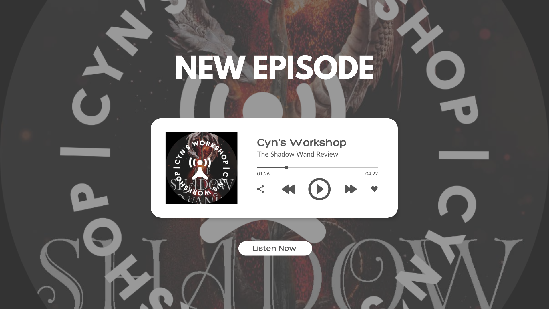 The Shadow Wand Spotify Review - Cyn's Workshop