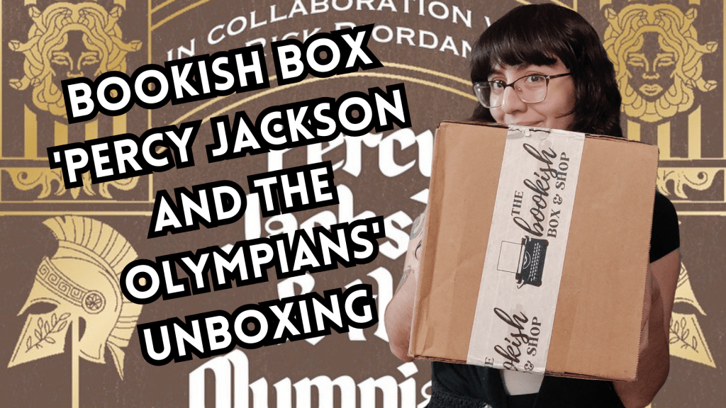 Bookish Box 'Percy Jackson and the Olympians' Unboxing - Cyn's Workshop