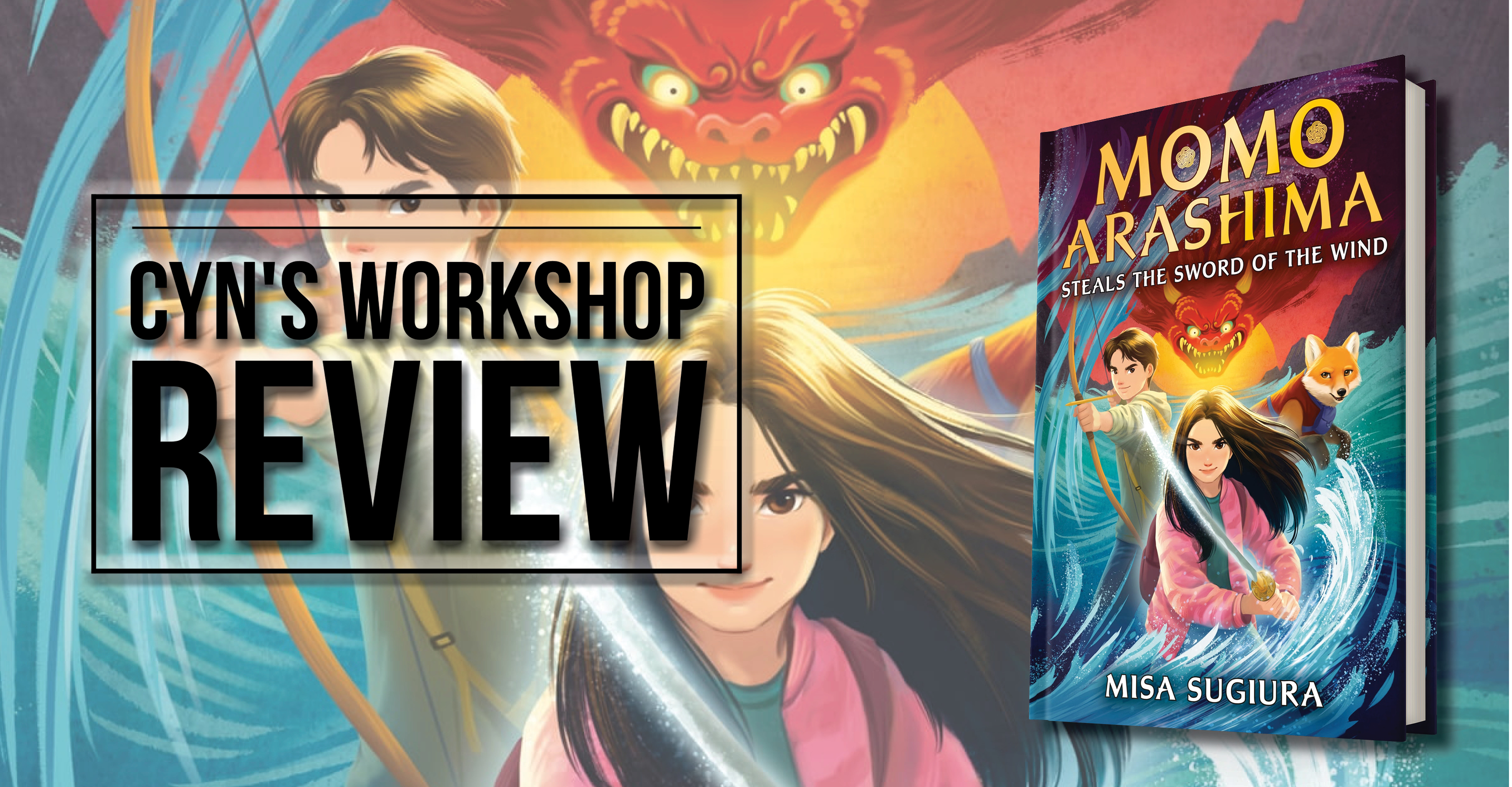 Review of 'Momo Arashima Steals the Sword of the Wind' - Cyn's Workshop